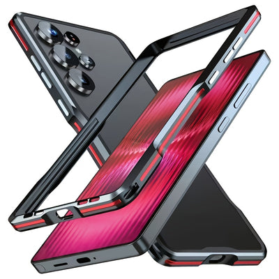 SteelCore Ultra: Military-Grade Frame Case for Galaxy S25/S24/S23/S22 Ultra